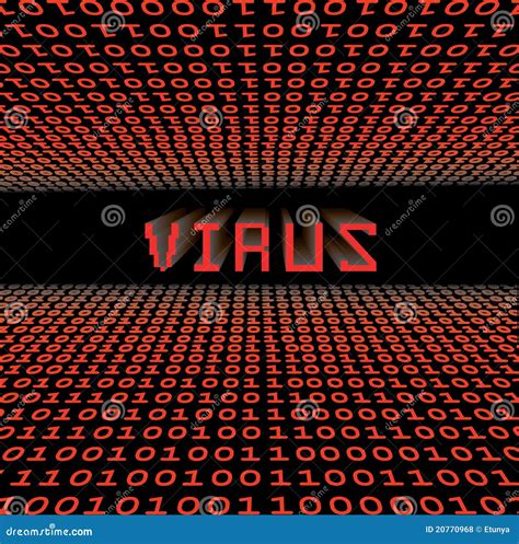 Malicious Binary Code Stock Vector Illustration Of Digitally 20770968