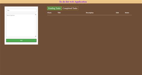 GitHub Sudipmahato ToDo List A Simple Web Application That Allows Users To Create And