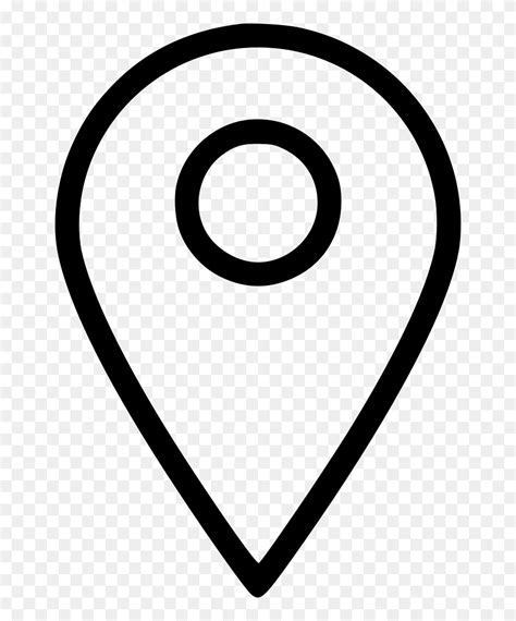 Location Map Marker Pin Place Svg Png Icon Free Download White