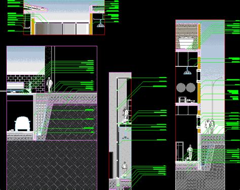 Constructive Details Dwg Section For Autocad • Designs Cad