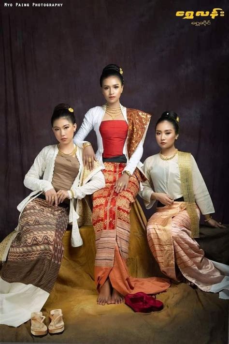 Myanmar Burmese Traditional Costume 🇲🇲 文化 ハンドメイド