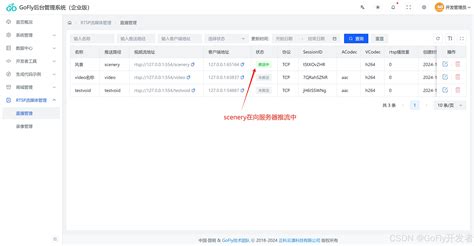 纯go语言开发rtsp流媒体服务器 rtsp推流直播、本地保存录像、录像回放、 flv及hls协议分发 go rtsp csdn博客