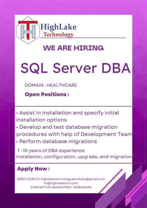 Akanksha Avachare On Linkedin Hiring Databaseadministrator Dba