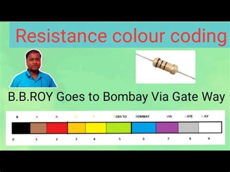 Trick To Remember Color Codes Of Resistor Youtube Vrogue Co