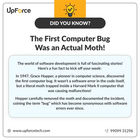 upforce tech on linkedin techhistory softwaredevelopment funfact