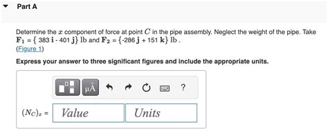 Solved Determine The X Component Of Moment At Point C In The Chegg