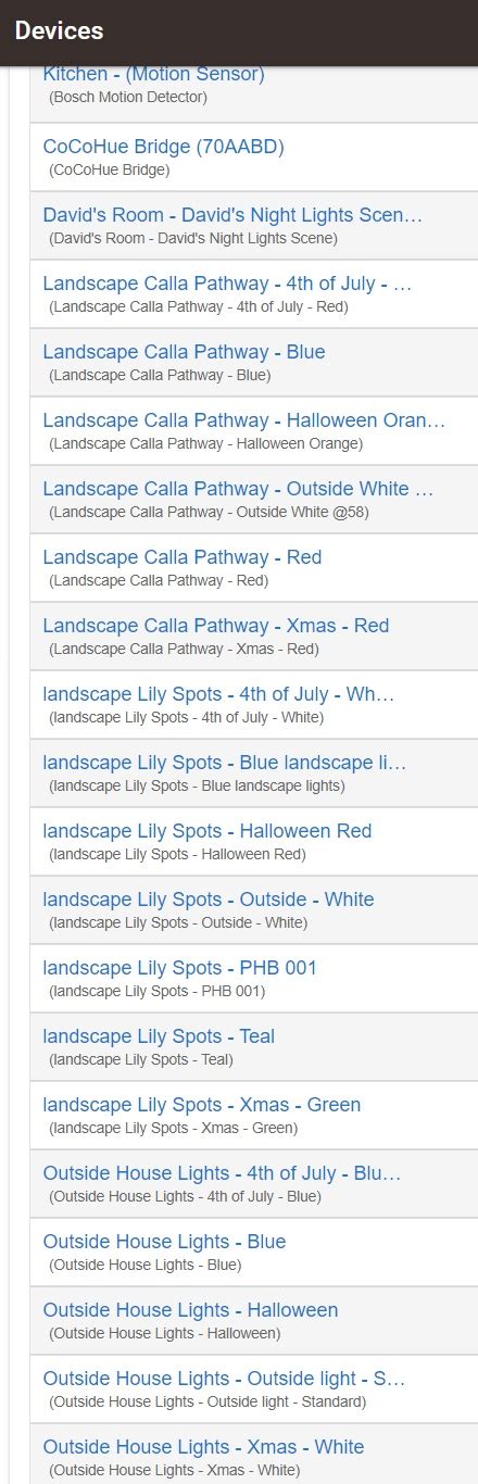 Release Cocohue Hue Bridge Integration Including Scenes Page 2 Custom Apps Hubitat