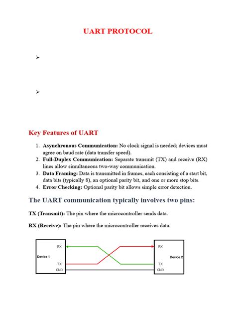 Understanding Uart Protocol A Comprehensive Guide Pdf Computing Telecommunications
