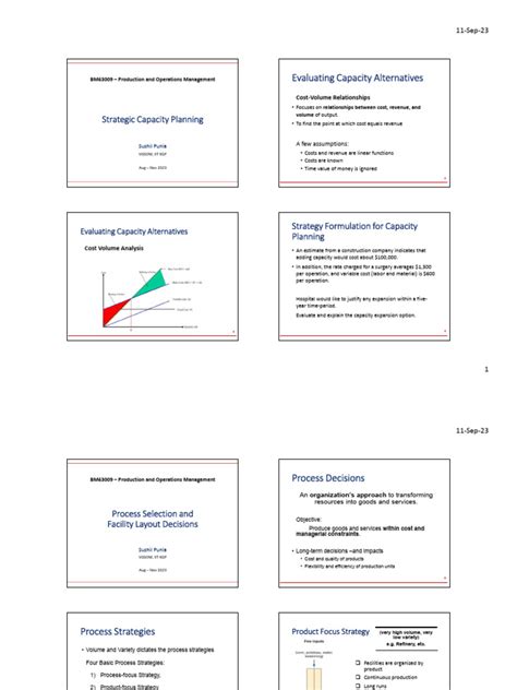 bm63009 pom capacity planning and process selection pdf