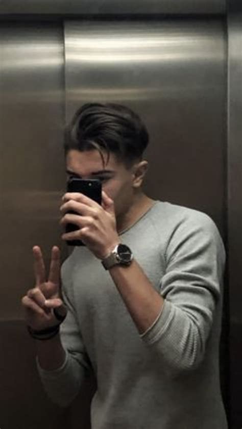 Man Mirror Selfie Poses