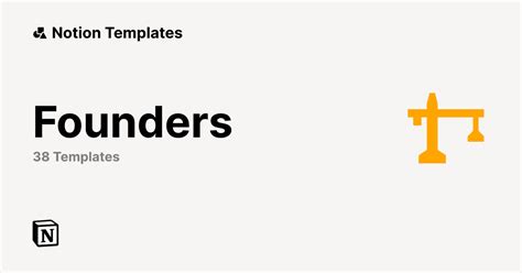 Tools For Founders Templates From Notion Notion Marketplace