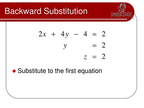 Ppt Linear Systems Gaussian Elimination Powerpoint Presentation Free