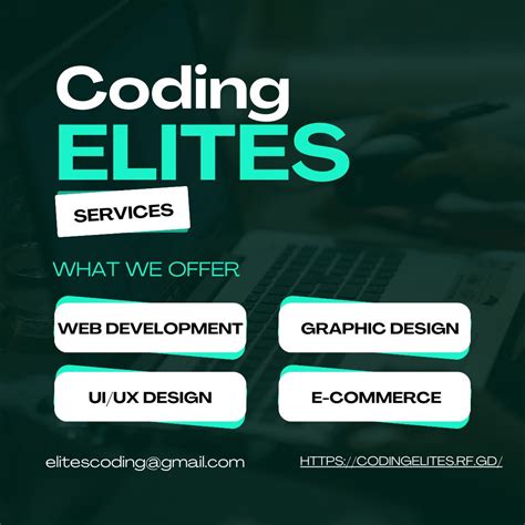 Coding Elites On Linkedin Webdevelopment Uiuxdesign Graphicdesign Ecommerce Seo