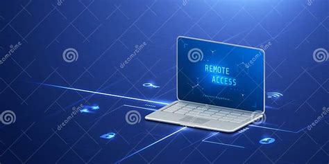 Cybersecurity Remote Access Vpn Encryption Authentication Cloud Software Network On Firewall