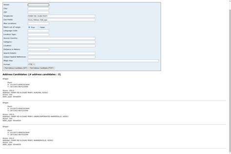 Limit Geocoded Intersection Candidates To City In Esri Community