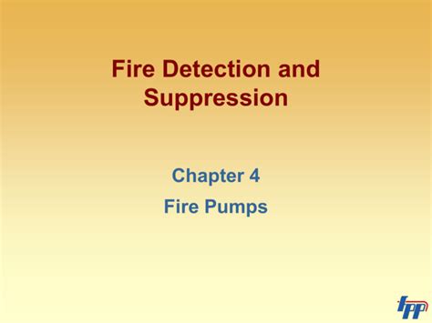 Fire Detection And Suppression