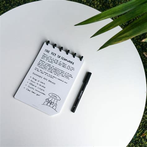 Modubooq Essential Modular Reusable Smart Notebook A5 PATboard