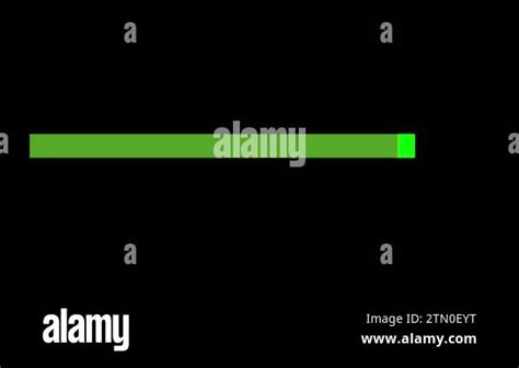 Futuristic Uploading Progress Bar Isolated On Black Background Progress Loading Bar 4k 60 Fps