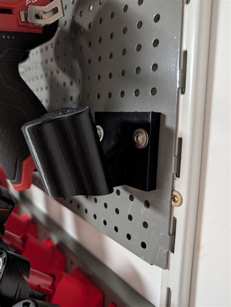 Milwaukee M12 Pegboard Tool Holder 15mm Grid Remixed By Seb111425