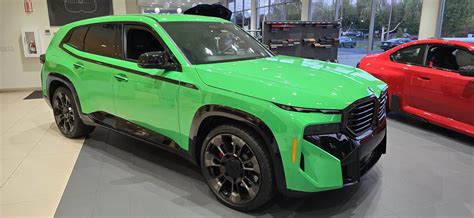 Bmw Xm In Signal Green A Controversial Yet Interesting Choice
