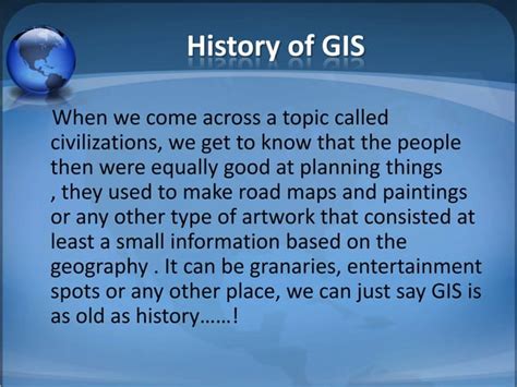 Geographical Information System Ppt