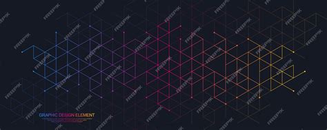 Premium Vector Abstract Geometric Background With Triangle Shape Pattern