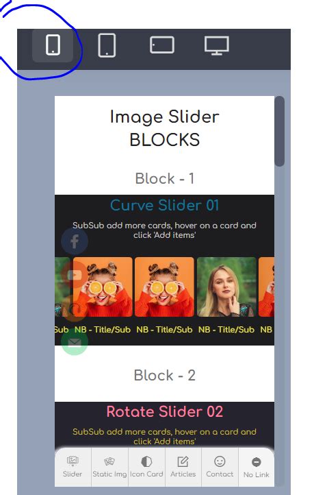 Mobirise Screen Sizes Mobirise Forums