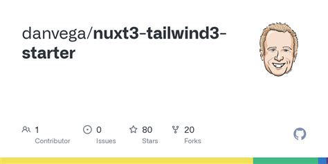 Github Danveganuxt3 Tailwind3 Starter