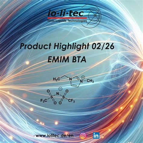 Proud To Share Iolitecs February Product Highlight Emim Bta A