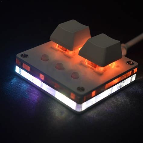 2 Key OSU Mini Keyboard Gaming Keyboard Programming Macro Keypad Mechanical Keyboard With Blue