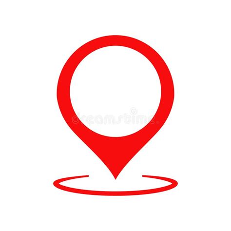 Map Pointer Geo Pin Location Icon Or Geolocation Gps On Isolated