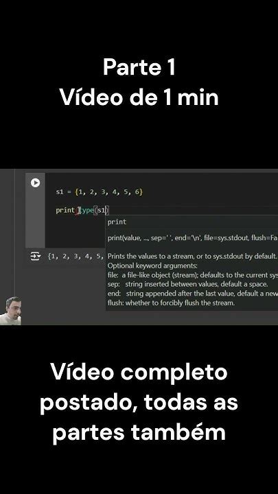 Python Como Usar Funções Com Sets Aula 1 Python Programação Programacao Dev Software