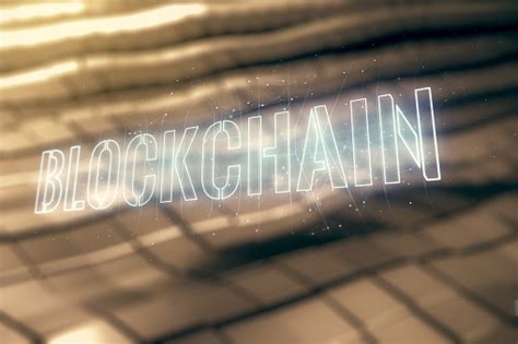 흐릿한 금속 배경에 추상적인 가상 블록체인 기술 홀로그램의 이중 노출 연구 개발 분산 소프트웨어 개념 0명에 대한 스톡 사진 및 기타 이미지 Istock