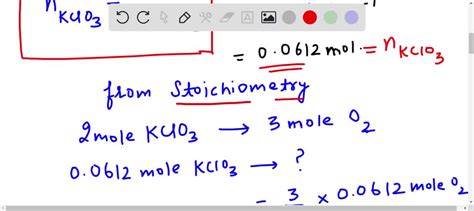 Solved The Thermal Decomposition Of Potassium Chlorate Can Be Used To Produce Oxygen 2kclo3