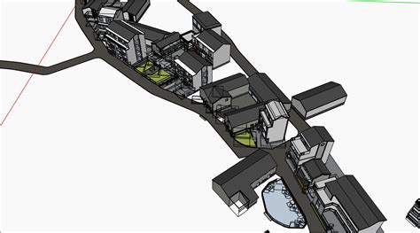 干净整洁乡村公园的su模型公园景观土木在线 干净整洁乡村公园的su模型公园景观土木在线