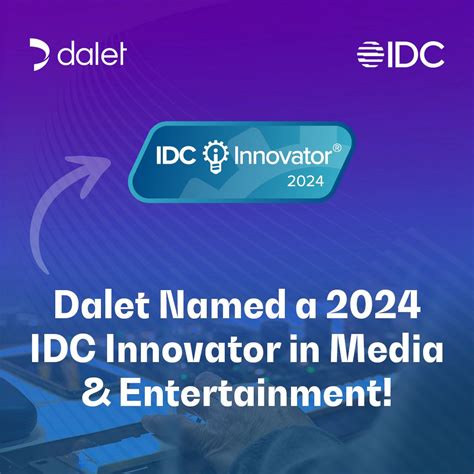 Dalet Idcinnovator Mediainnovation Ai Cloudnative Broadcasting