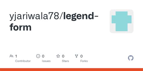 Github Yjariwala78legend Form