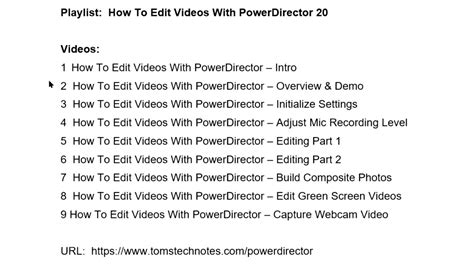 1how To Edit Videos With Powerdirector 20 Intro Youtube