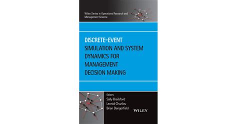 Cover Discrete Event Simulation And System Dynamics For Management