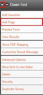 Add Form Page