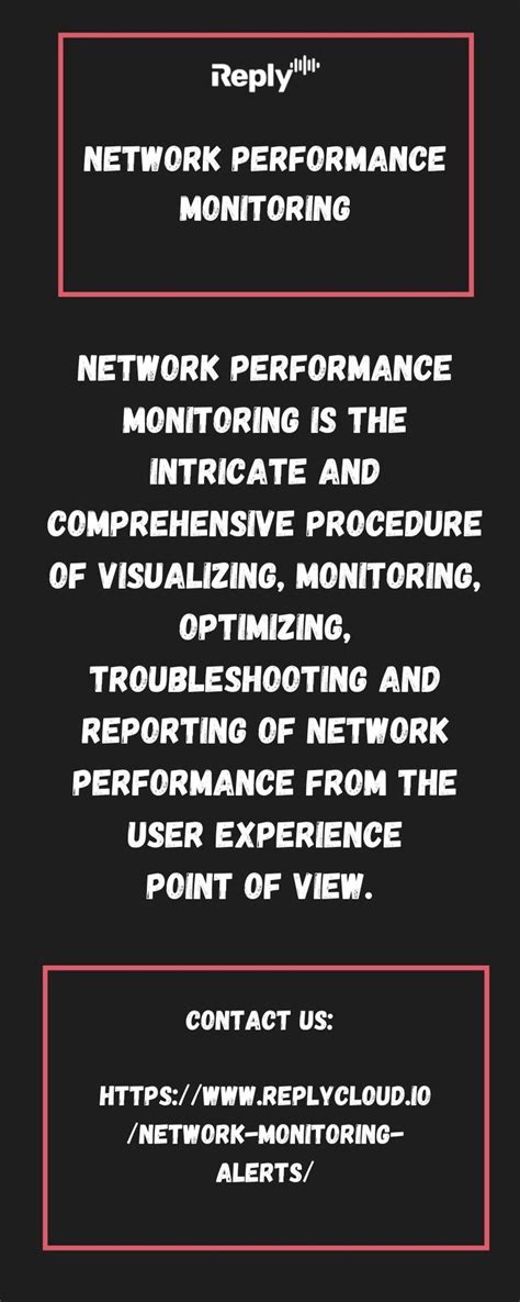 Best Network Performance Monitoring Replycloud Network Performance Networking Network Monitor