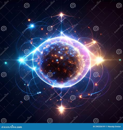 Quantum Concepts Involve Particles Stock Image Image Of Style Space 290336191