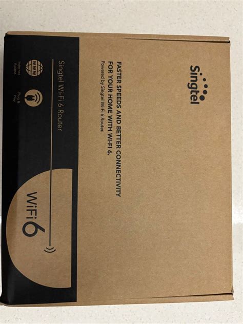 Singtel Askey WiFi 6 Router Computers Tech Parts Accessories Networking On Carousell