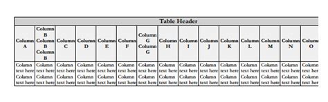 Css Printing Wide Html Tables Without Cutting Off The Right Side