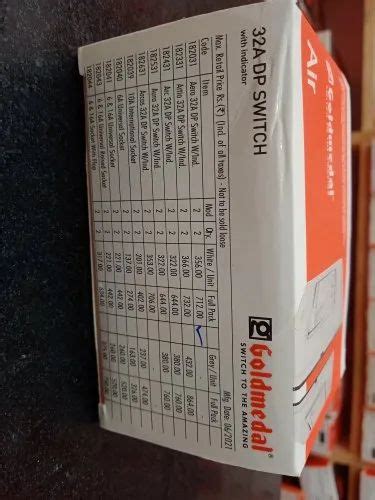 Goldmedal Air Artio Dp Switch Module Electrical Connection Screw Terminals At Rs