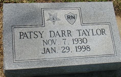Patsy Nell Darr Taylor 1930 1998 Find A Grave Memorial