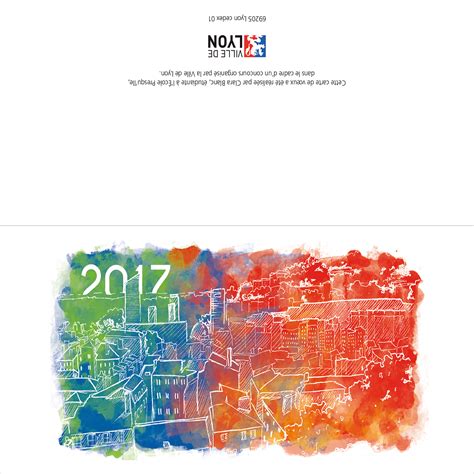 Carte de vœux Ville de Lyon on Behance Carte de vœux Ville de Lyon on Behance