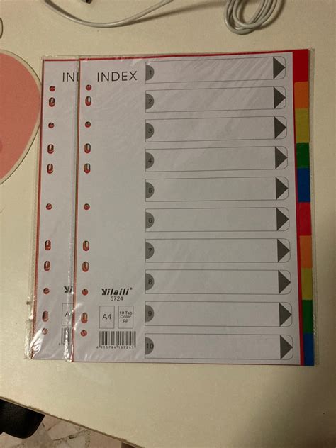 File Divider Hobbies And Toys Stationery And Craft Stationery And School