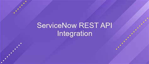 servicenow rest api integration apix drive