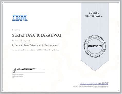 Bharadwaj Siriki On Linkedin Ibmcertification Ibmdatascience Ibm